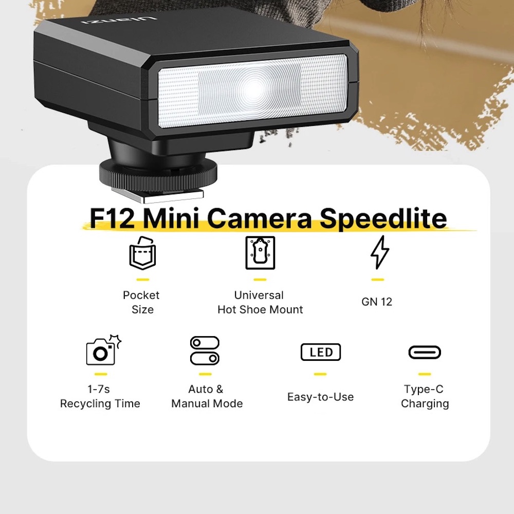 Ulanzi F12 Speedlite Mini Flash Light for Camera | Shopee Malaysia