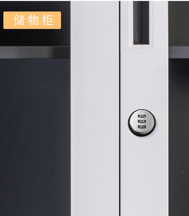 Portable Cabinet Lock 3-digit Combination Drawer Combination Lock ...