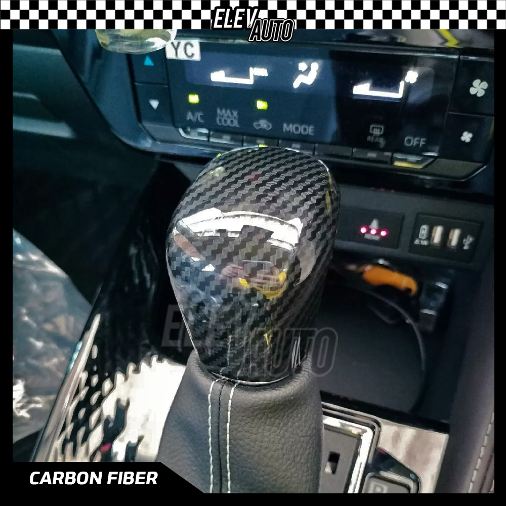 Toyota Vios 2023 2024 CARBON BLACK Gear Shift Knob Trim Interior ...