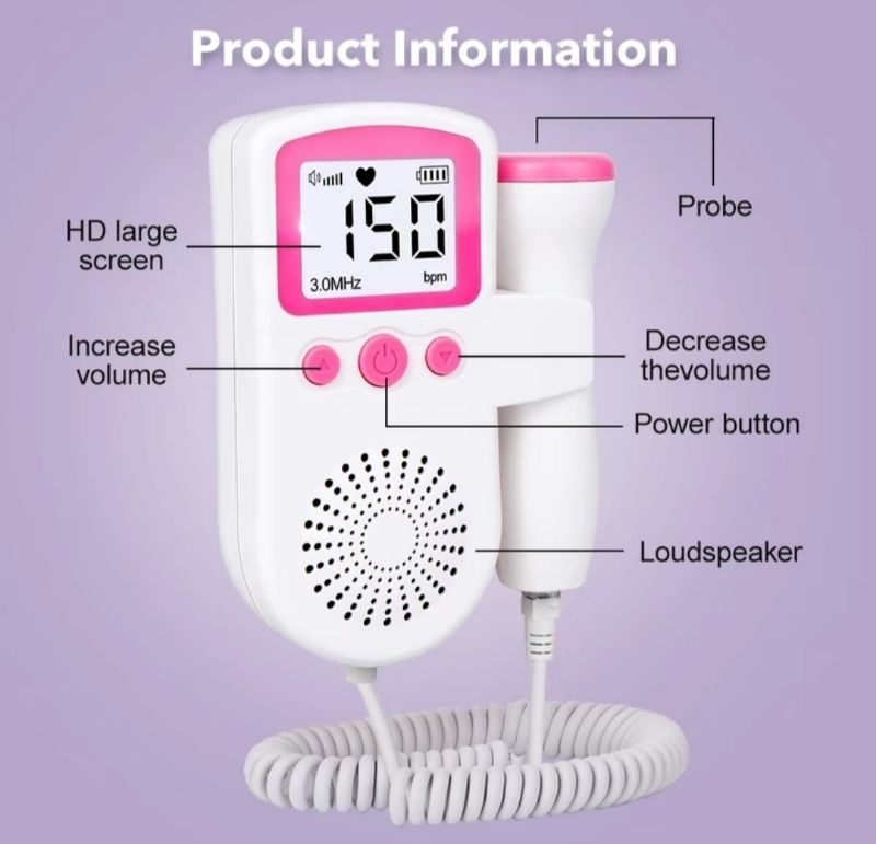READY STOCK MALAYSIA DAPTONE PERIKSA JANTUNG BABY FETAL HEART RATE ...