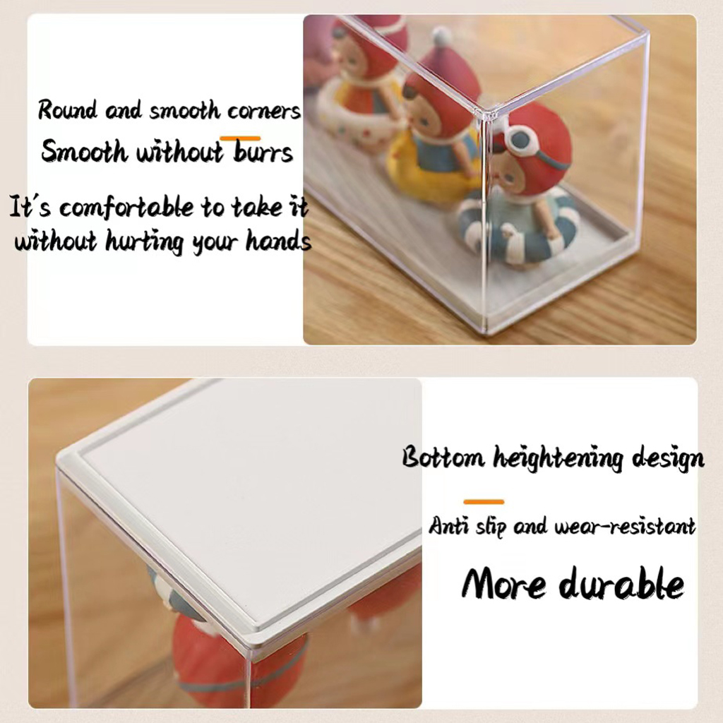 Pop Mart Doll Toy Display Box Transparent Acrylic Doll Display Rack ...