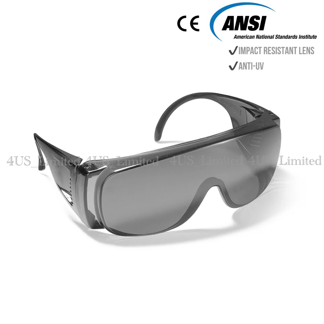 Proguard Becker Series VS-2000C Visitor Safety Eyewear Glasses Over ...