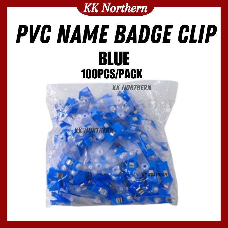 (PINEAPPLE) Name Tag Clip PVC Name Badge Holder Clip Card Holder Clips ...