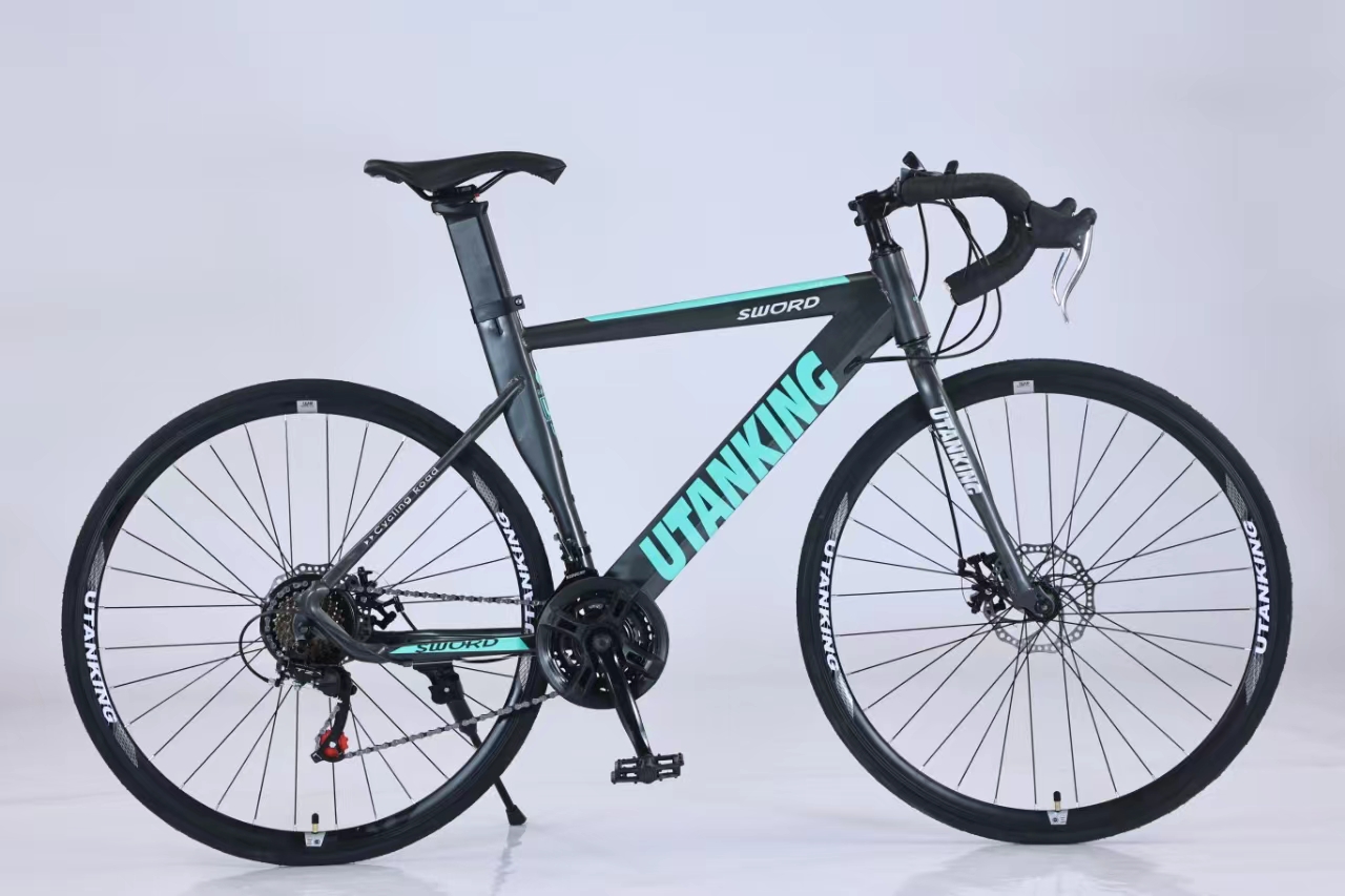 UtanKing™ 26” Inch Racing MTB Road Bike 21 Speed Roadbike Double Disc ...