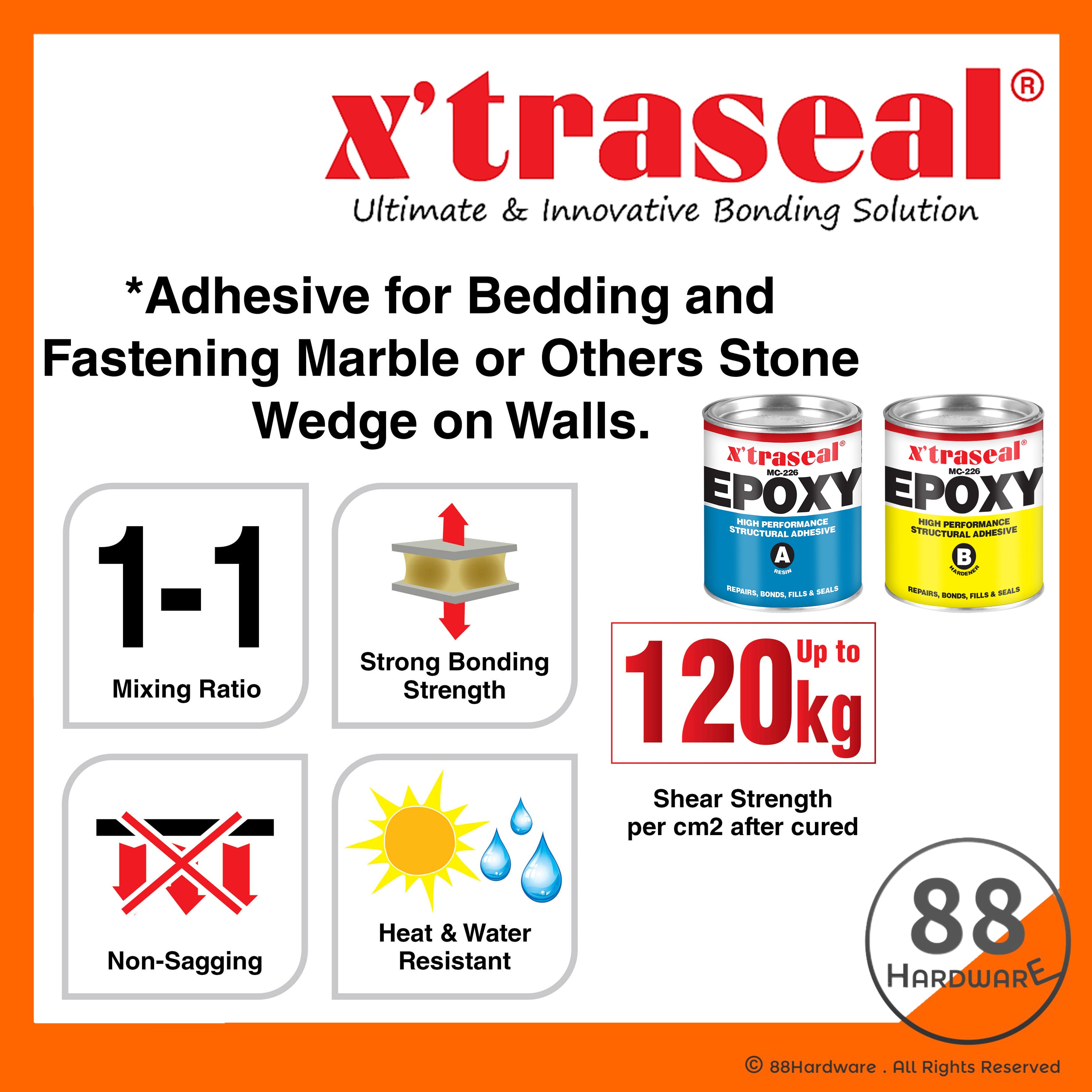 X'TRASEAL MC-226 Epoxy High Performance Adhesive Epoxy Adhesive epoxy ...