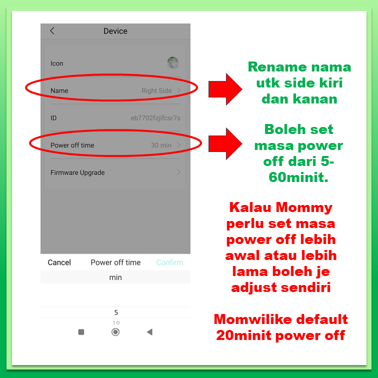 [Byk Gift+ Rm40 Voucher +Free Shipping] MOMWILIKE Smart App Wearable ...