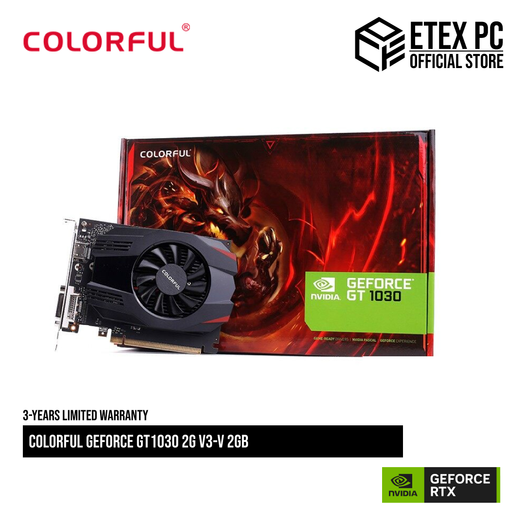 COLORFUL GeForce GT1030 2G V3-V 2GB # GT1030 2G V3-V | Shopee Malaysia