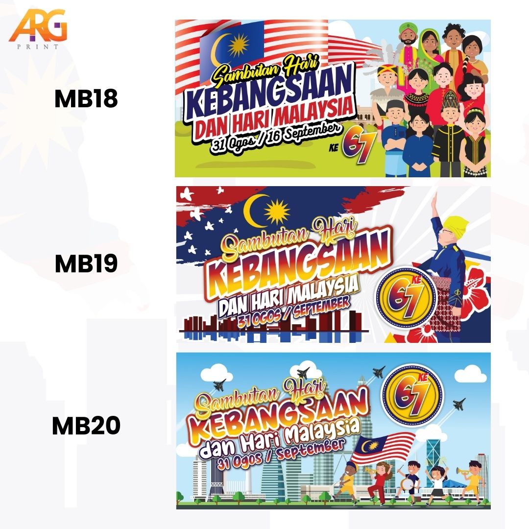 Banner Bunting Merdeka 2024 Full Printing Props Patriotik Malaysia ...