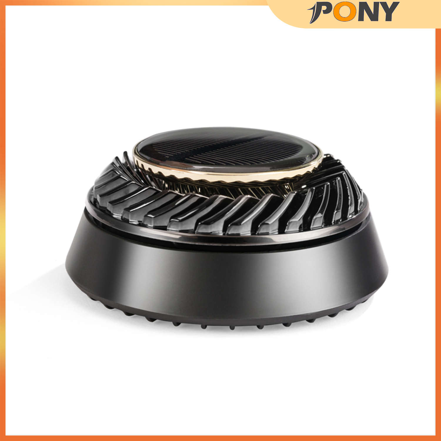 PONY Car Solar Vortex Aromatherapy UFO Car Air Freshener Aromatherapy ...