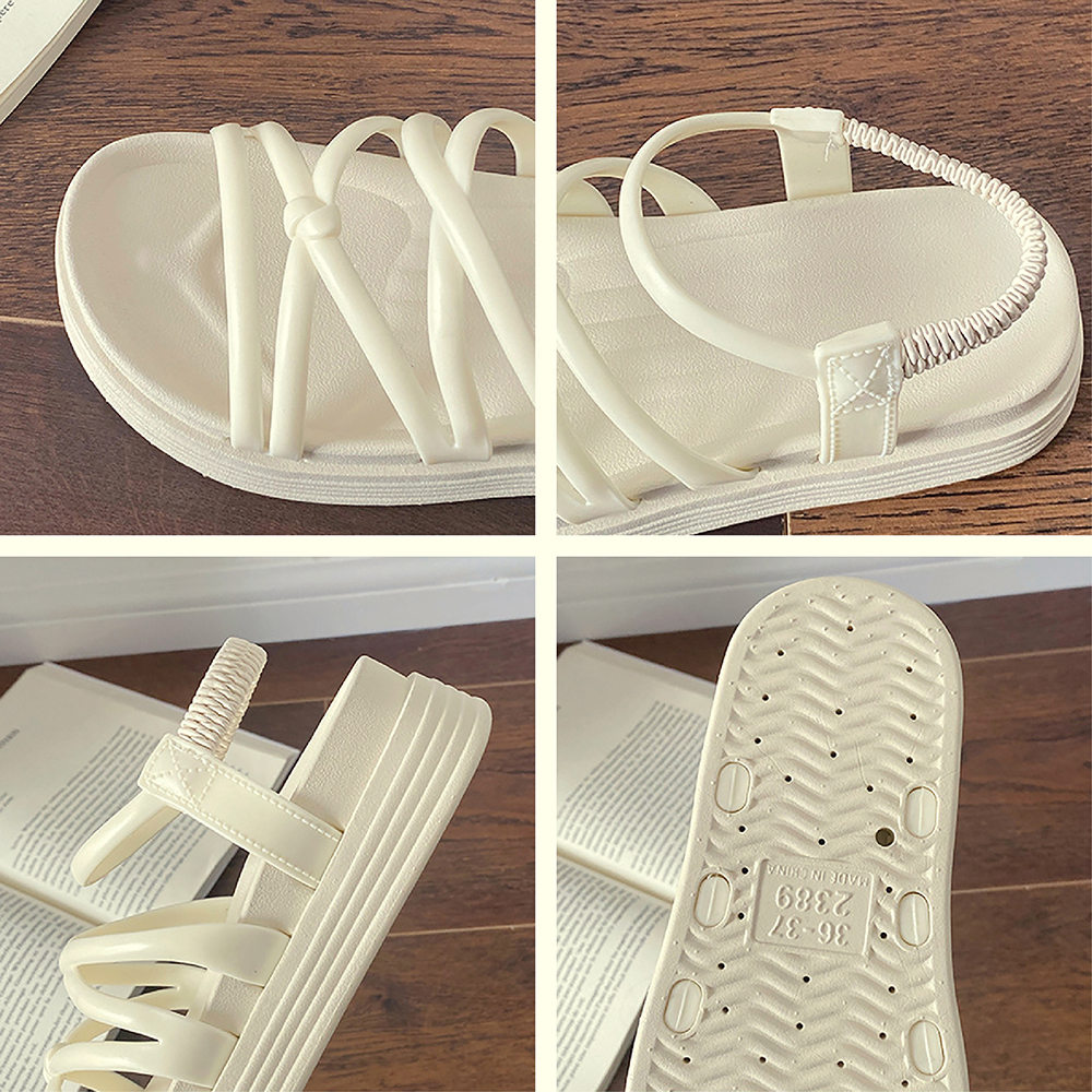 Vissy Women Wanita Shoe Kasut Wedges Sandal 0055-LS – 3 Colors | Shopee ...