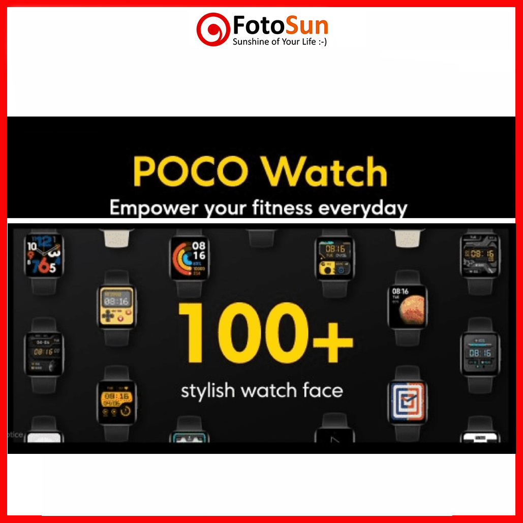 POCO Watch by Xiaomi GPS smartwatch waterpoof | Shopee Malaysia