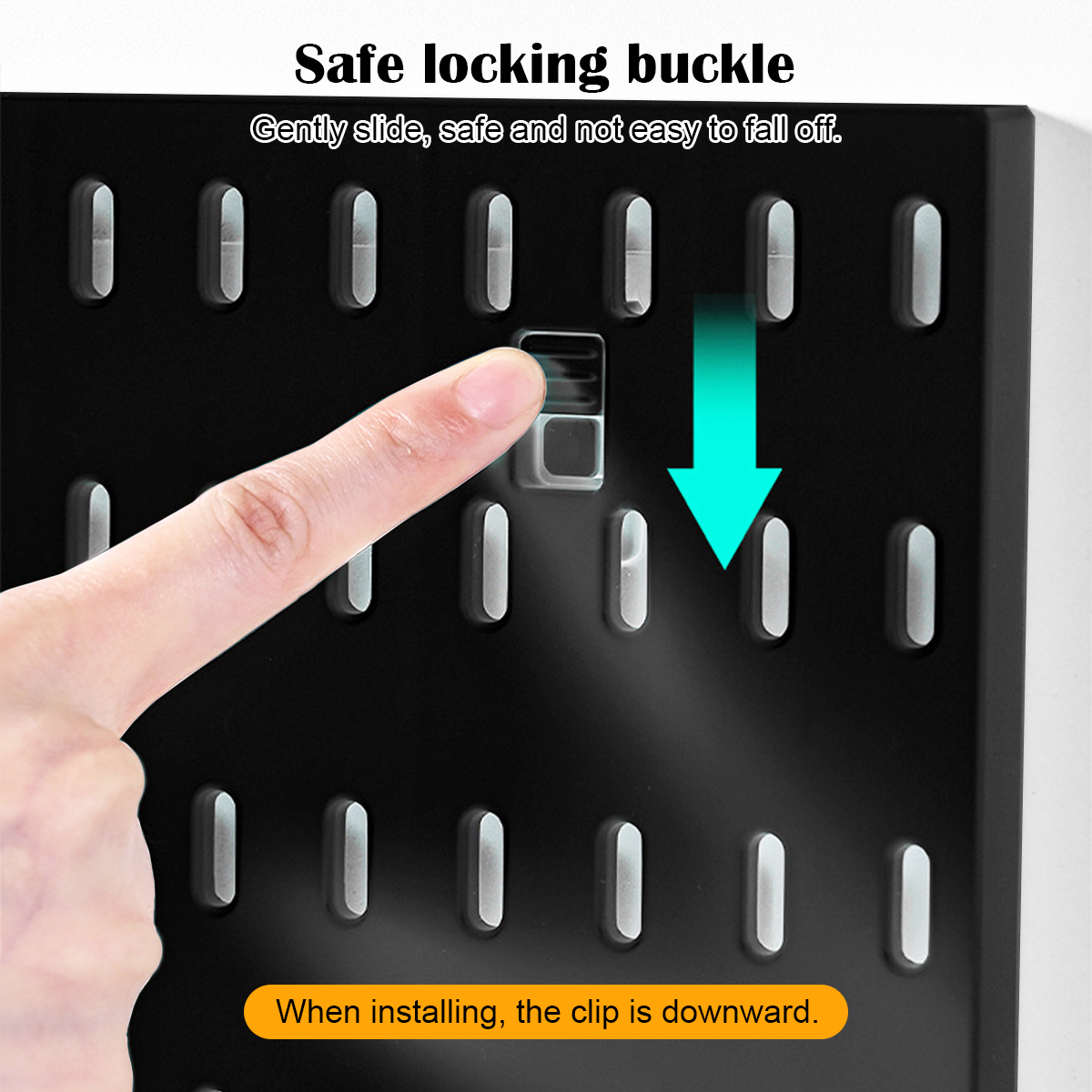 Pegboard Perforated Display Board DIY Wall Board Wall Shelf Accessories ...