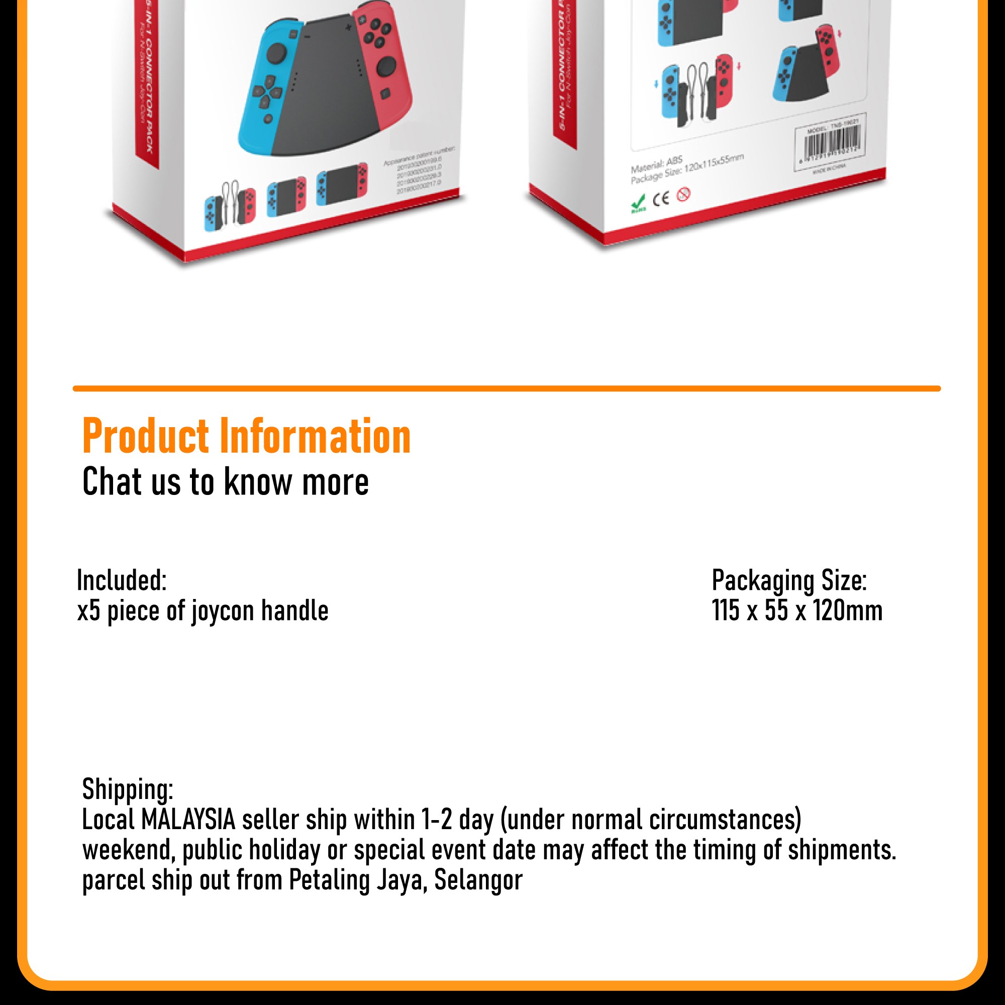 DOBE Nintendo Switch OLED Switch V1V2 5IN1 Joycon Connector Pack Joy ...