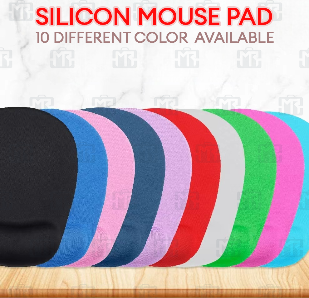 MR Silicone MOUSE PAD wrist pad thickened game office wrist pad hand ...
