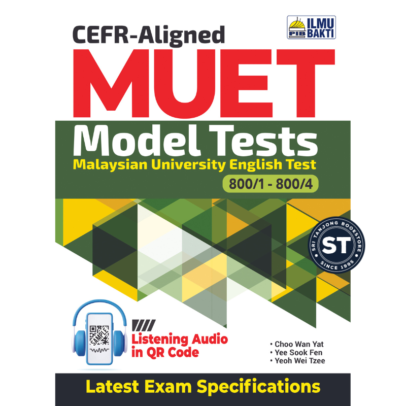 [ST] ILMU BAKTI 2024 : MUET MODEL TESTS CEFR-ALIGNED (STPM) | Shopee ...