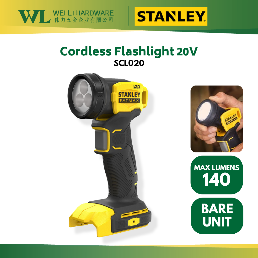 STANLEY SCL020-KR 20V Cordless Flashlight / cordless torch / stanley ...