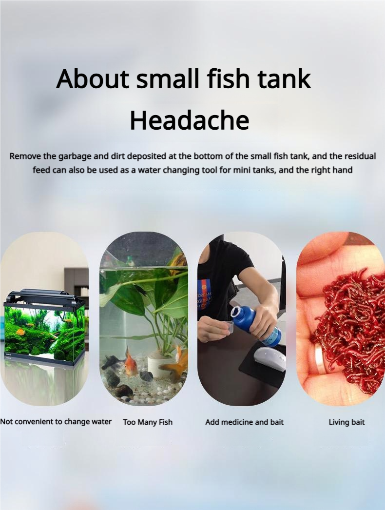 🐠🦐【READY-STOCK】Mini Siphon Pipette Suction Pump Mini Suction Pipe ...