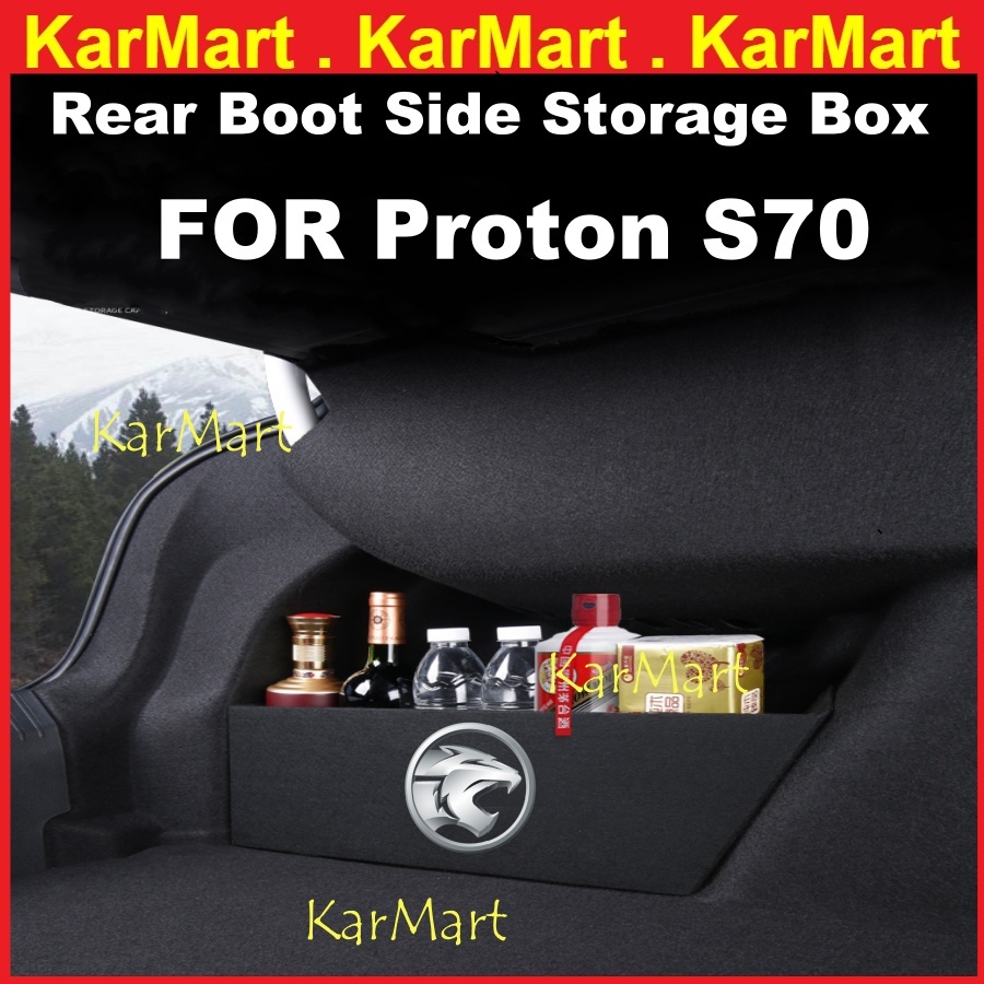 Proton S70 Boot Rear Boot Side Storage Box Car Auto Accessories ...