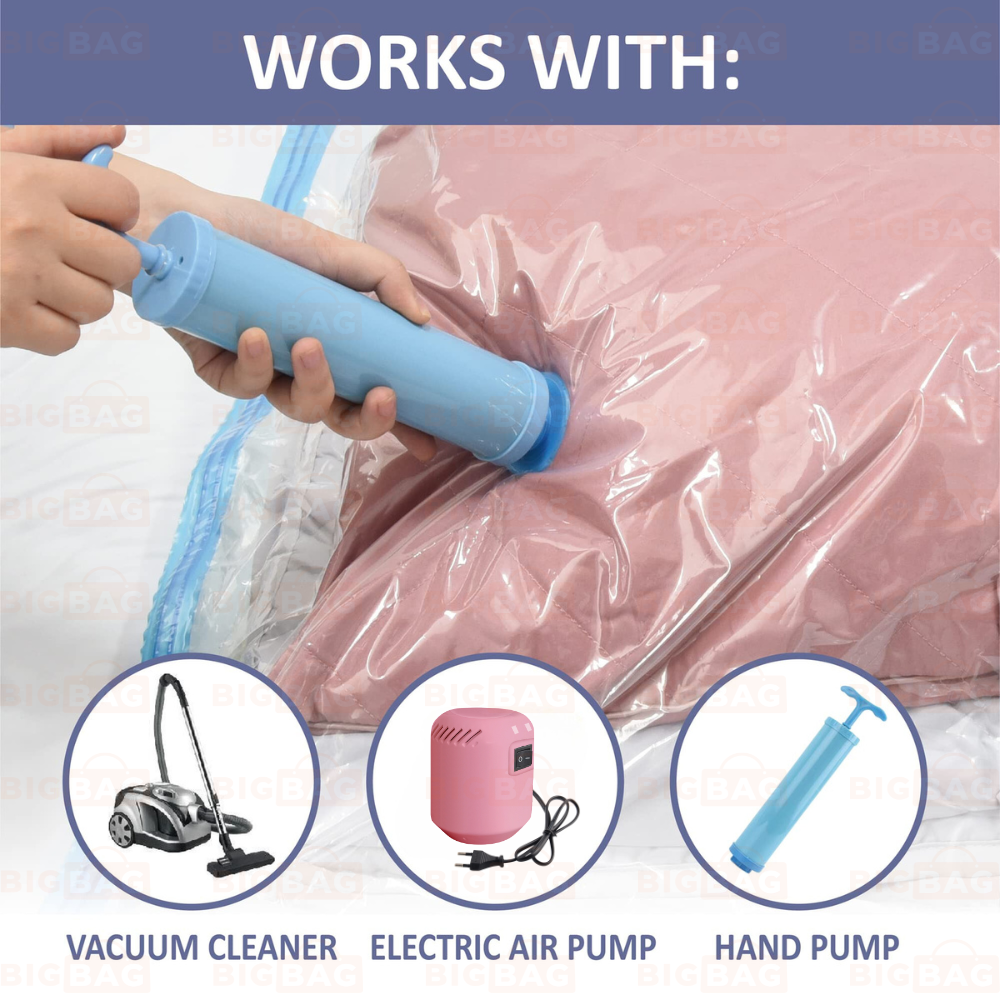 Vacuum Bag Clothes Organization Vacuum Storage Bag Vacuum Plastic Bag ...