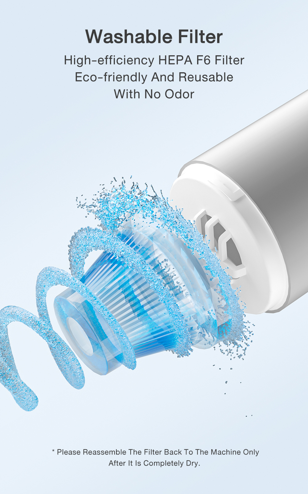 Simplus Handheld Vacuum Cleaner Cordless Dual Use for Home&Car Portable ...