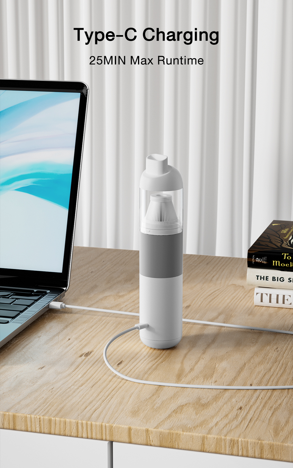 Simplus Handheld Vacuum Cleaner Cordless Dual Use for Home&Car Portable ...