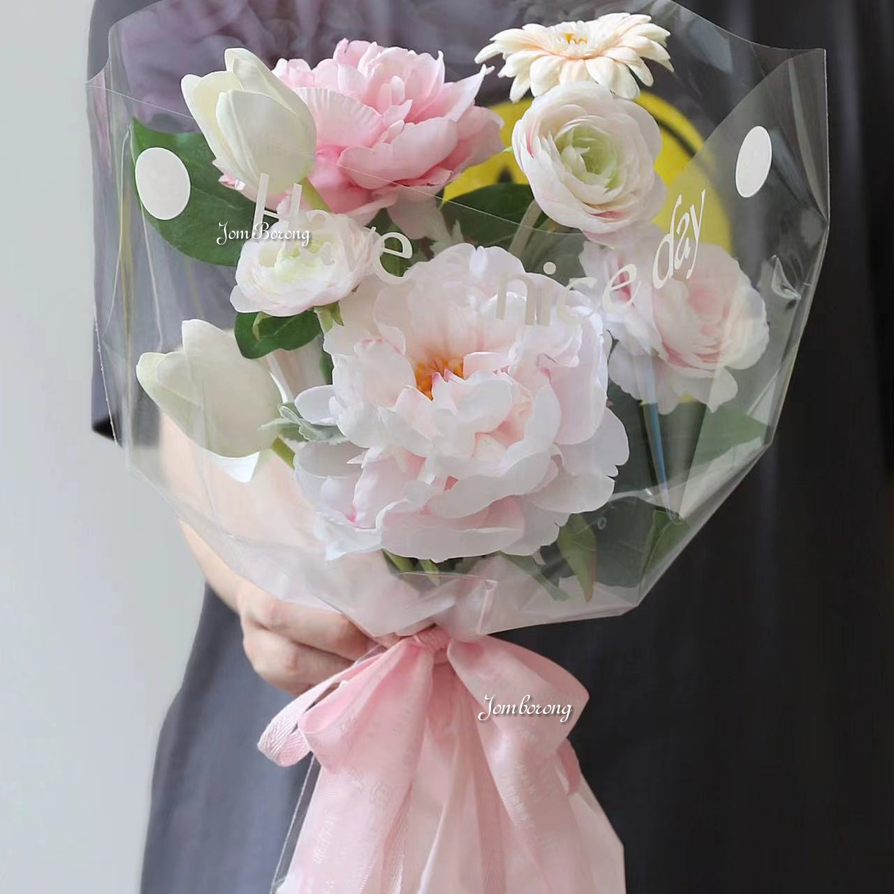 (15PCS) DOUBLE 209 DESIGN Flower Wrapping Paper Flower Paper Wrapping ...