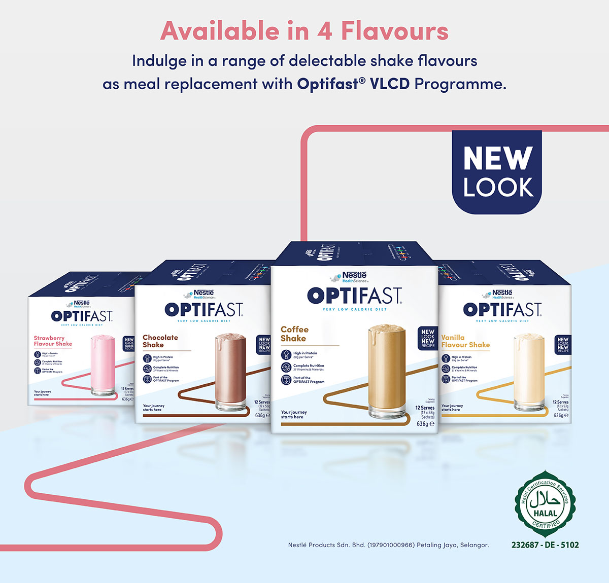 NESTLE OPTIFAST MILK SHAKE STRAWBERRY, Weight Lost Meal Replacement ...