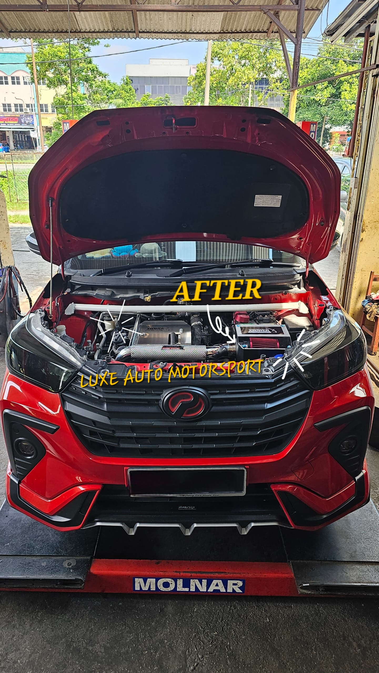 XPower AIR INTAKE Perodua Ativa New Air Intake Systems | Shopee Malaysia