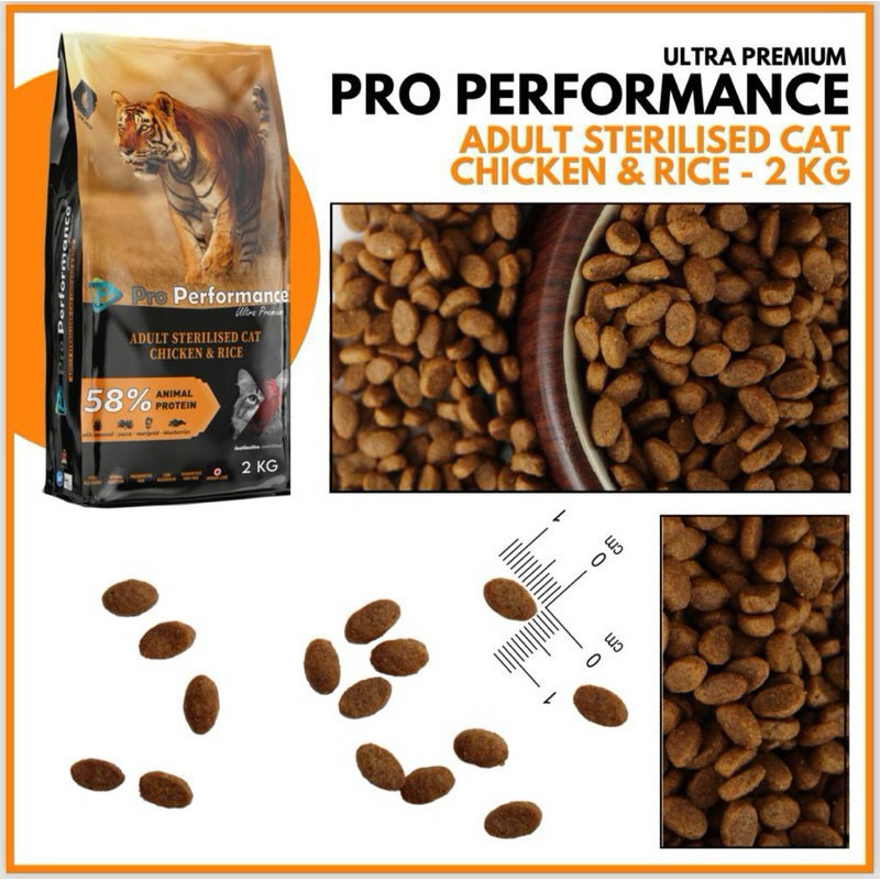 Pro Performance Cat Food Ultra Premium 15kg - Premium Cat Food / Kitten ...