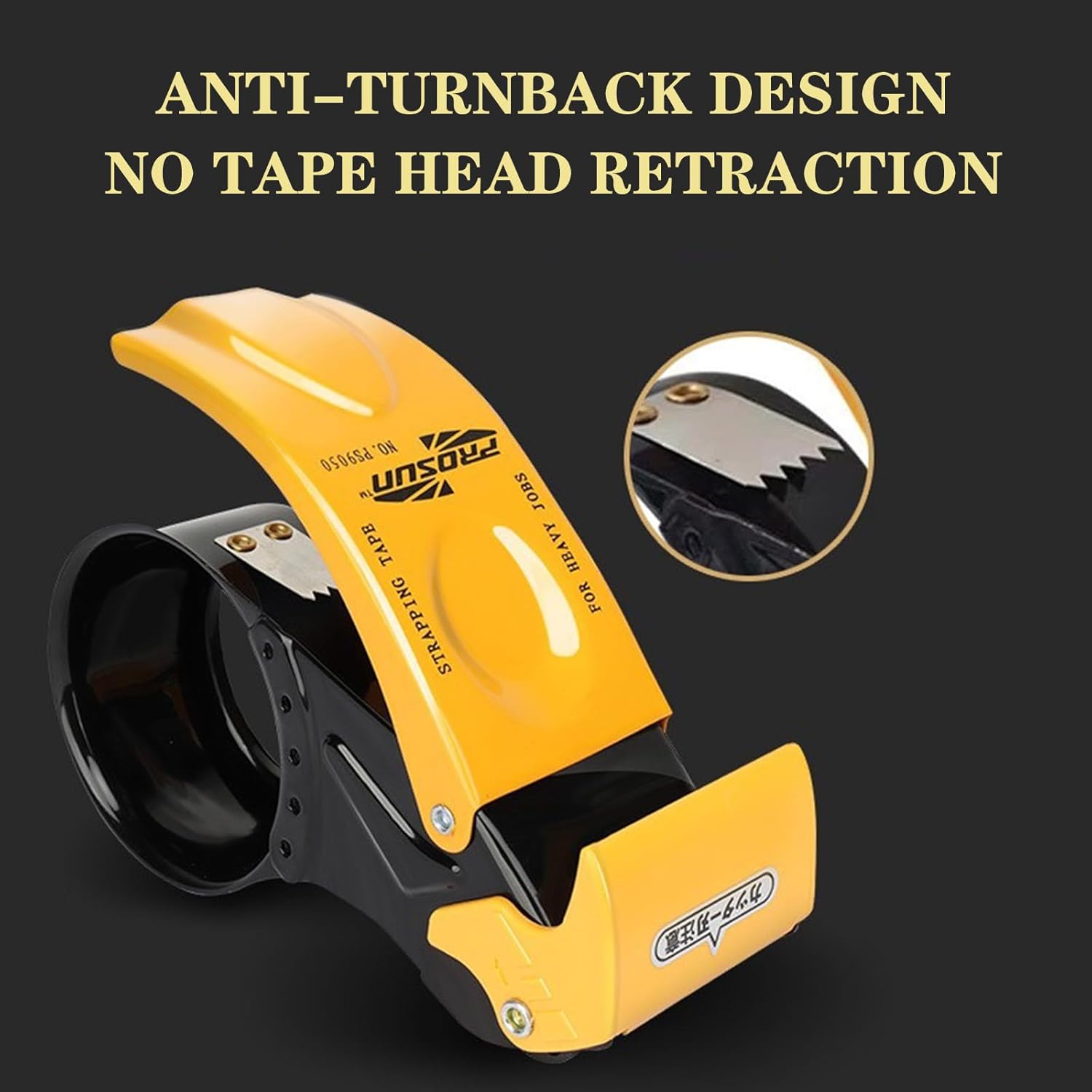 💯 PROSUN OPP Tape Dispenser Holder Metal 60MM Tape Cutter Dispenser ...