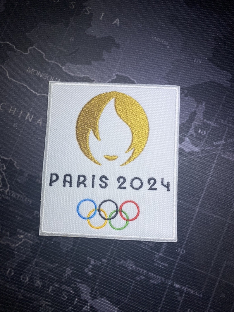 Olympic Paris 2024 Embroidery Patch | Shopee Malaysia