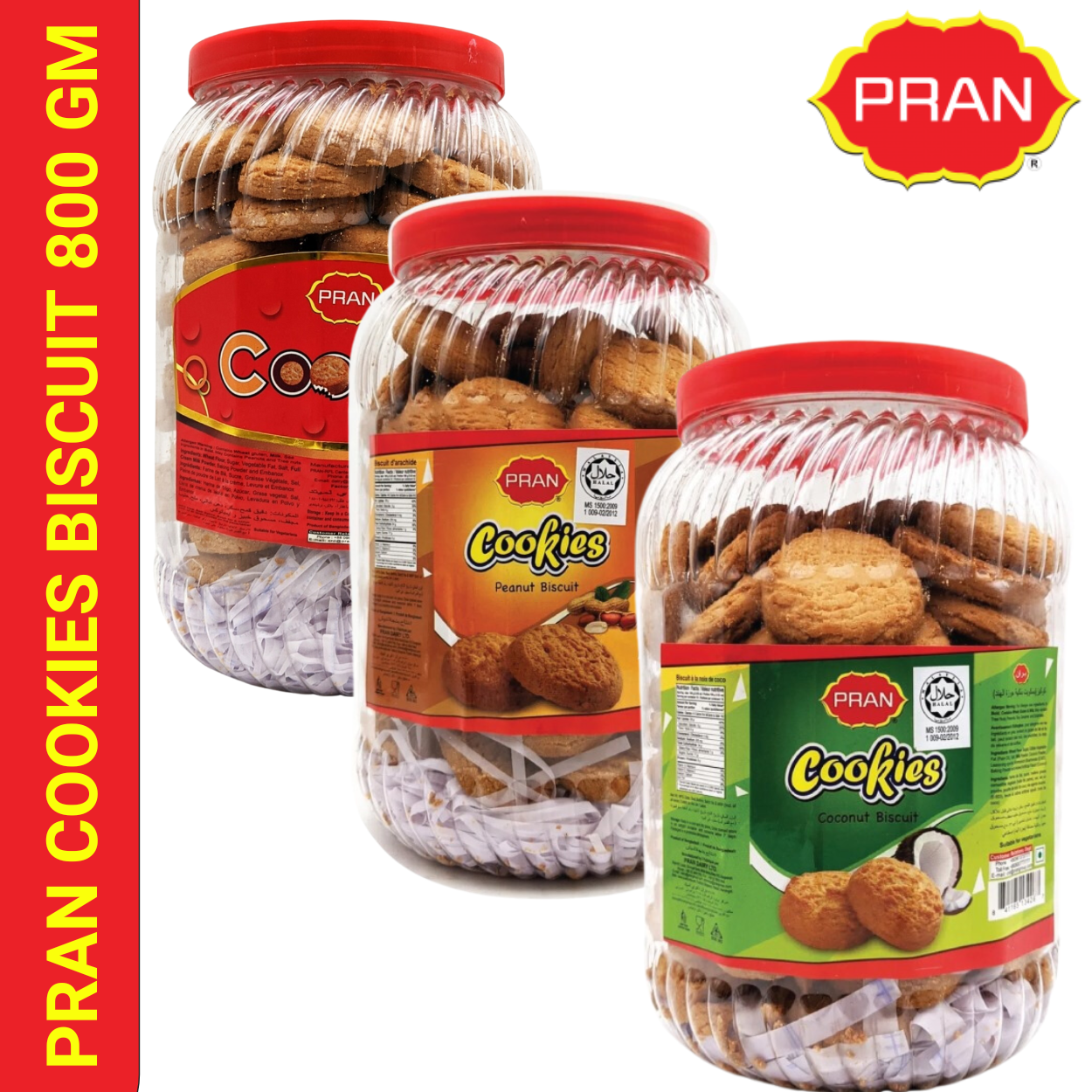 PRAN Cookies BiscuitCoconut/Peanut/Chocolate (800g) | Shopee Malaysia
