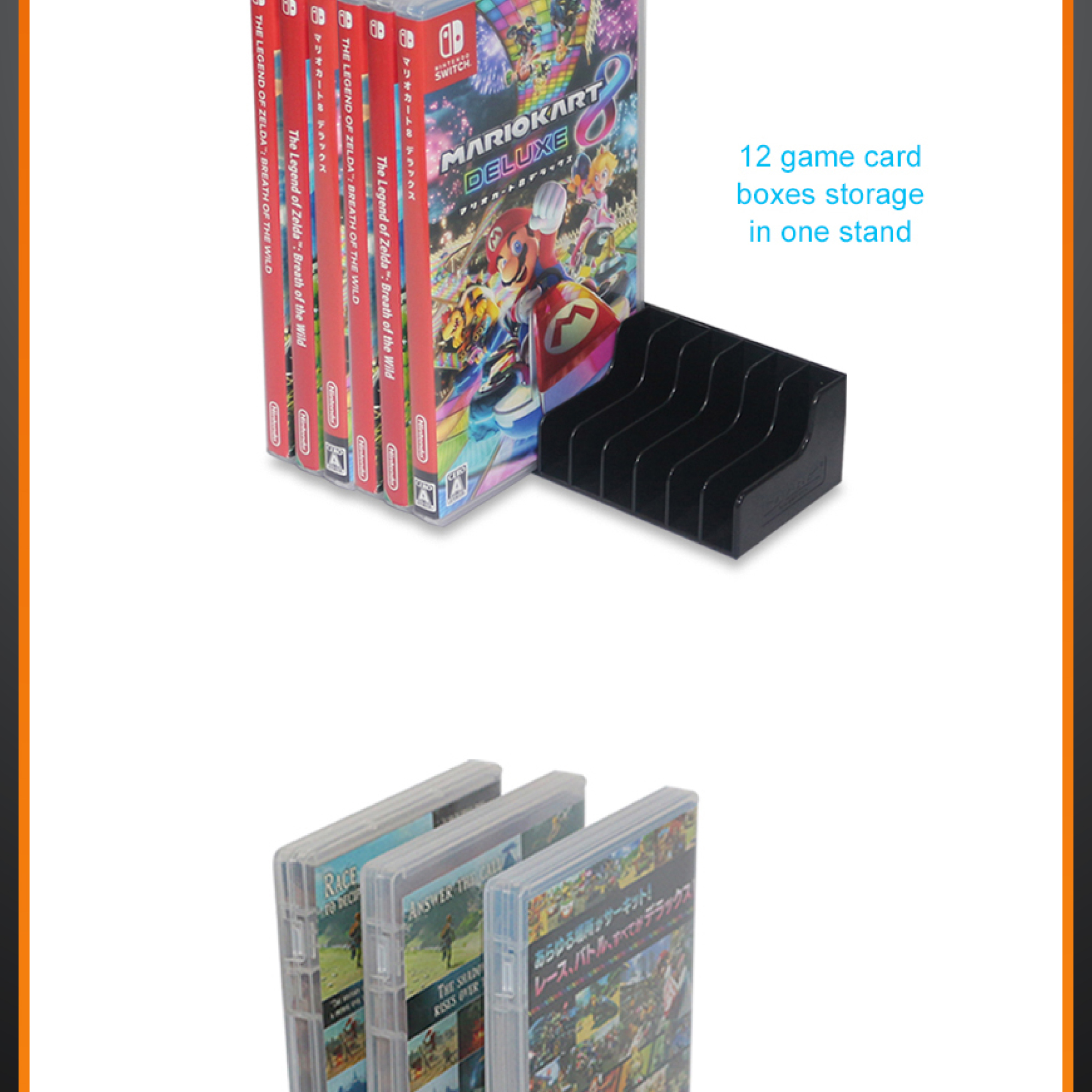 DOBE Nintendo Switch OLED V1 V2 Lite Game Card Disc Case Storage Rack ...