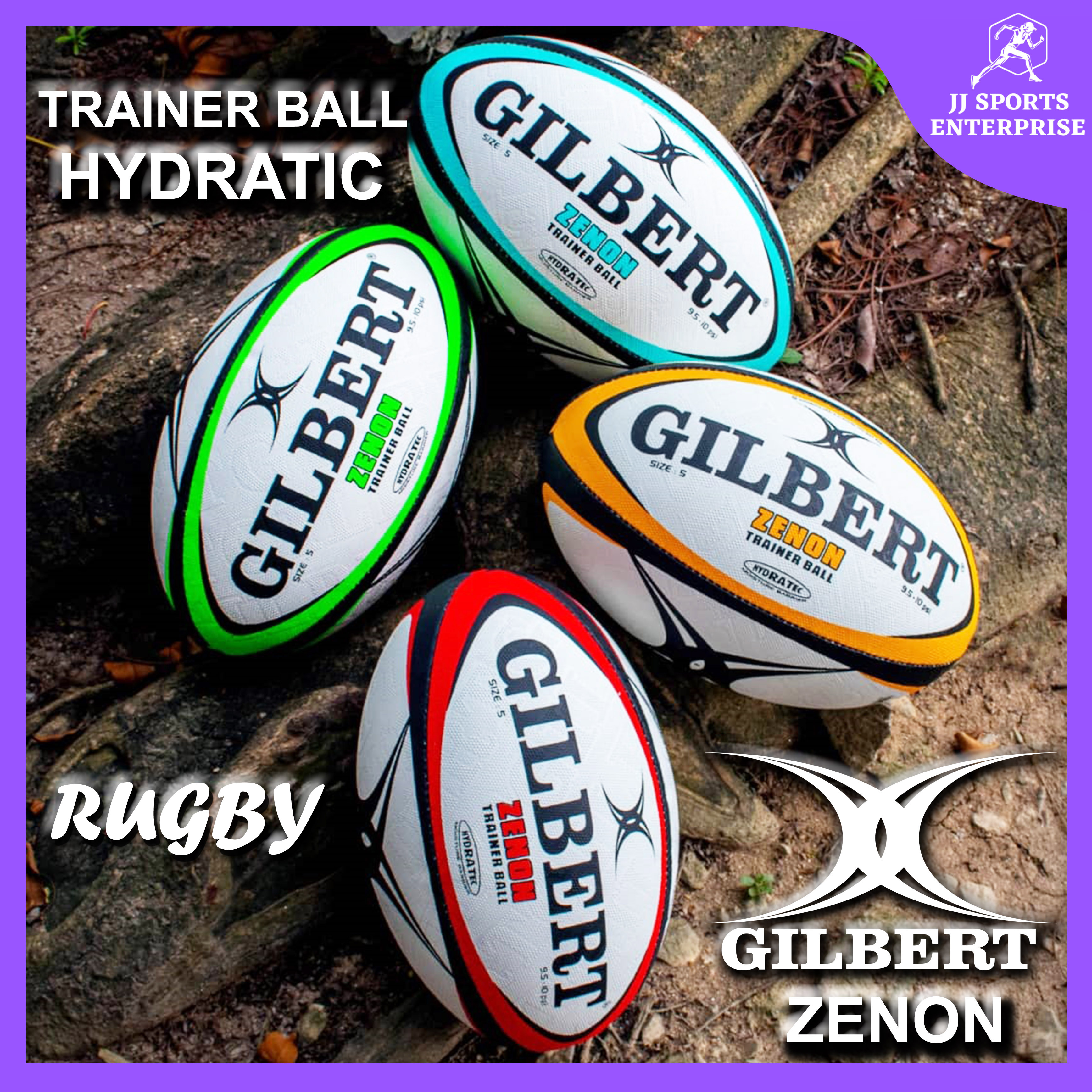 Gilbert Zenon Rugby Ball Gilbert Rugby Ball Zenon Bola Ragbi Bola ...