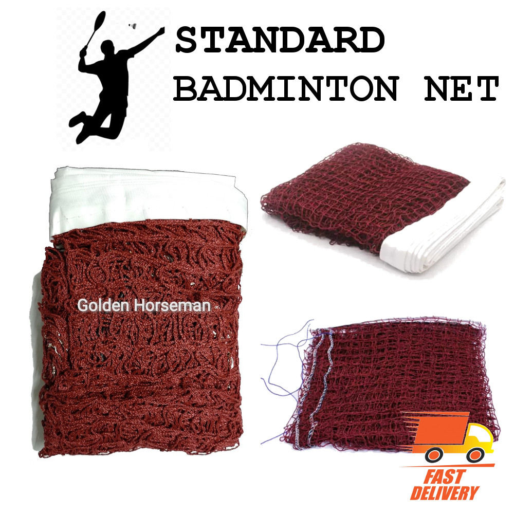 🔥🆂🅰🅻🅴🔥Standard Badminton Net / Jaring Badminton | Shopee Malaysia