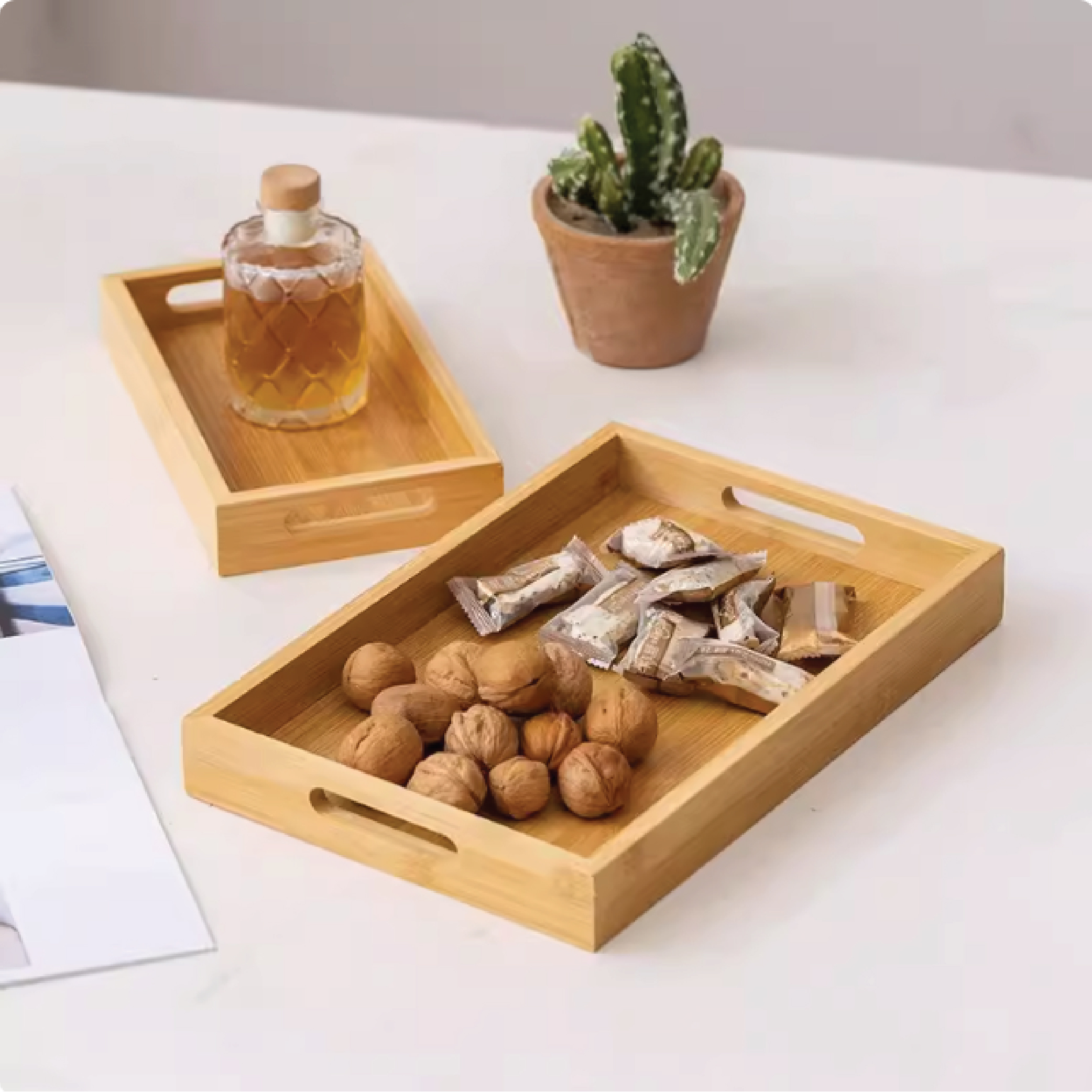 Wooden Tray Food Serving Tray Makanan Dulang Kayu Makanan Dulang ...