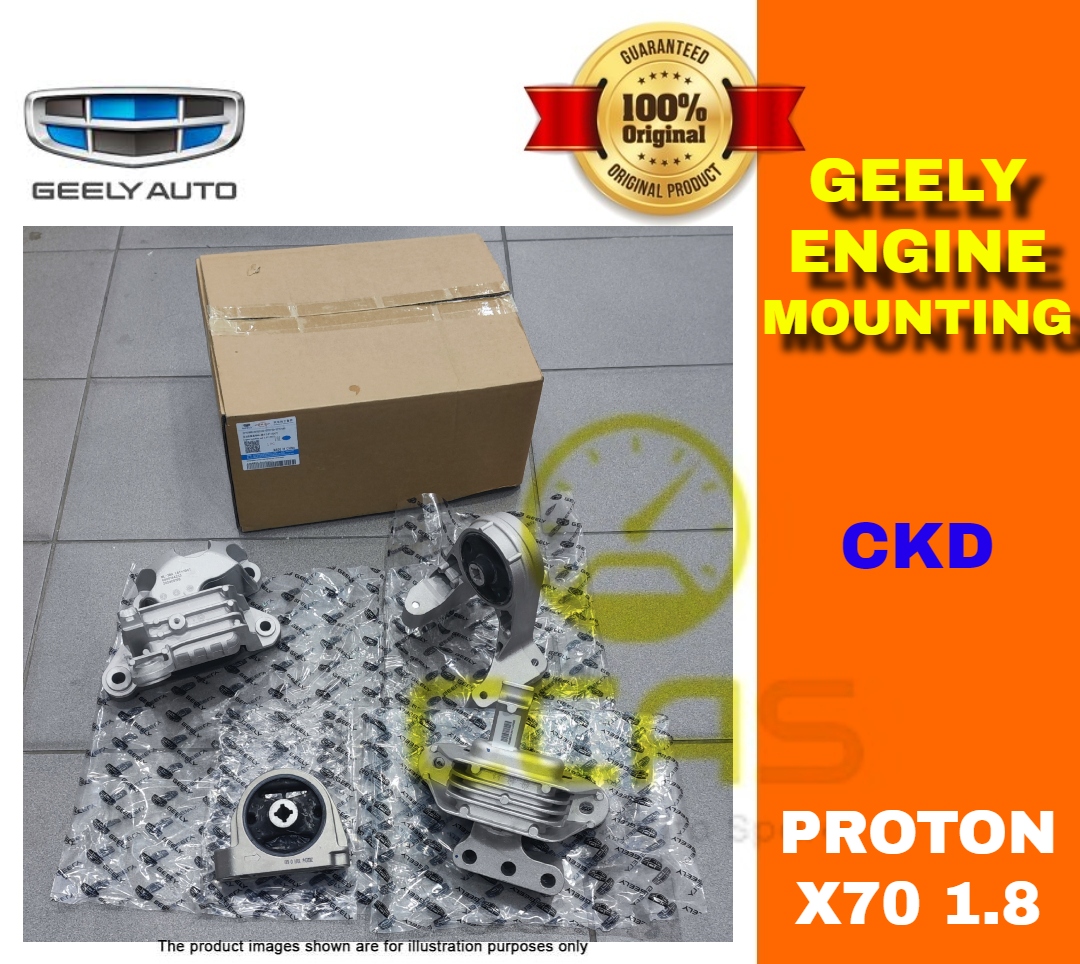PROTON X70 1.8CC CKD ENGINE MOUNTING SET 1SET (100% Geely Original) | Shopee Malaysia