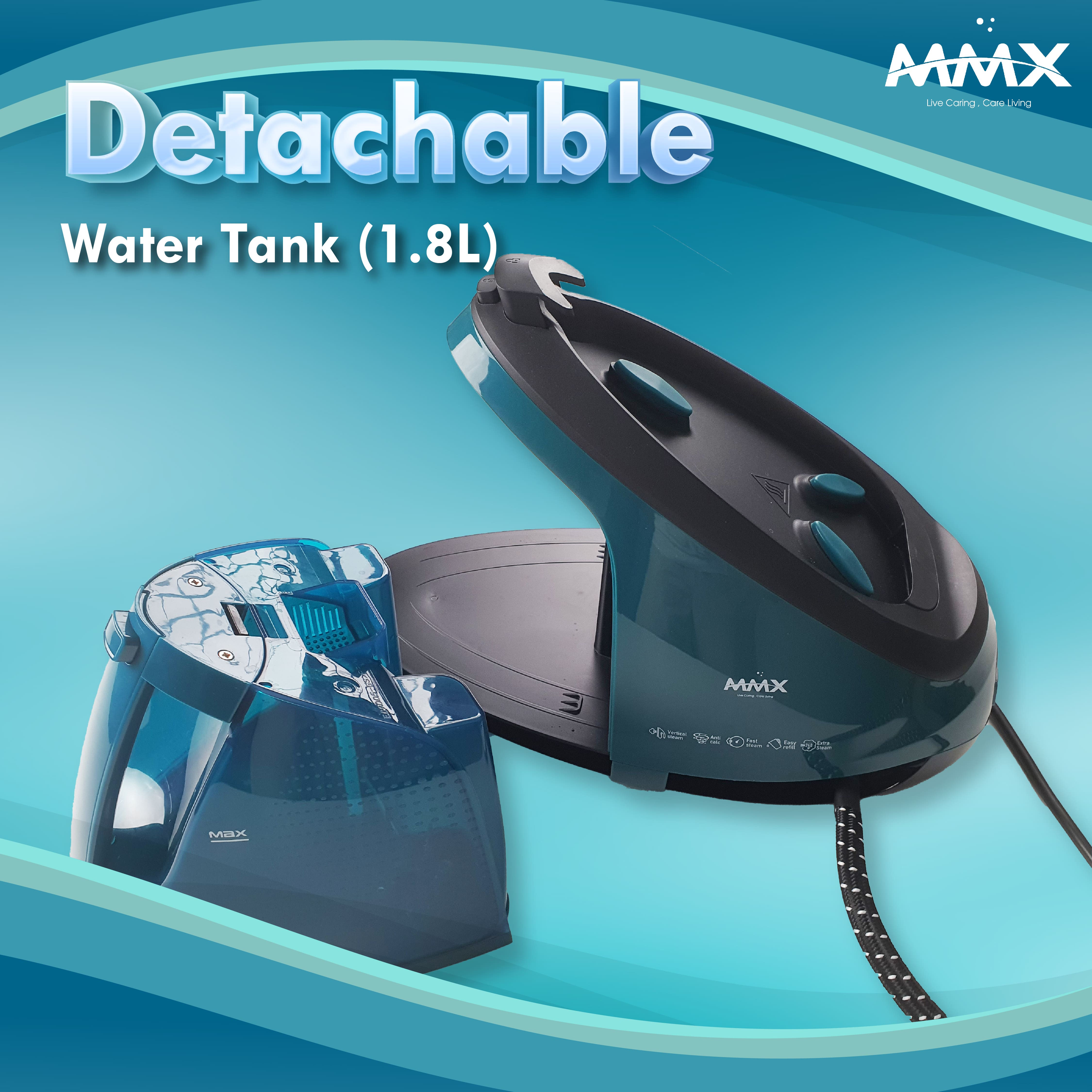 [TANGKI AIR BESAR | EXTRA POWER STEAM] MMX Auto Cut Off 6Bar SteamPro ...