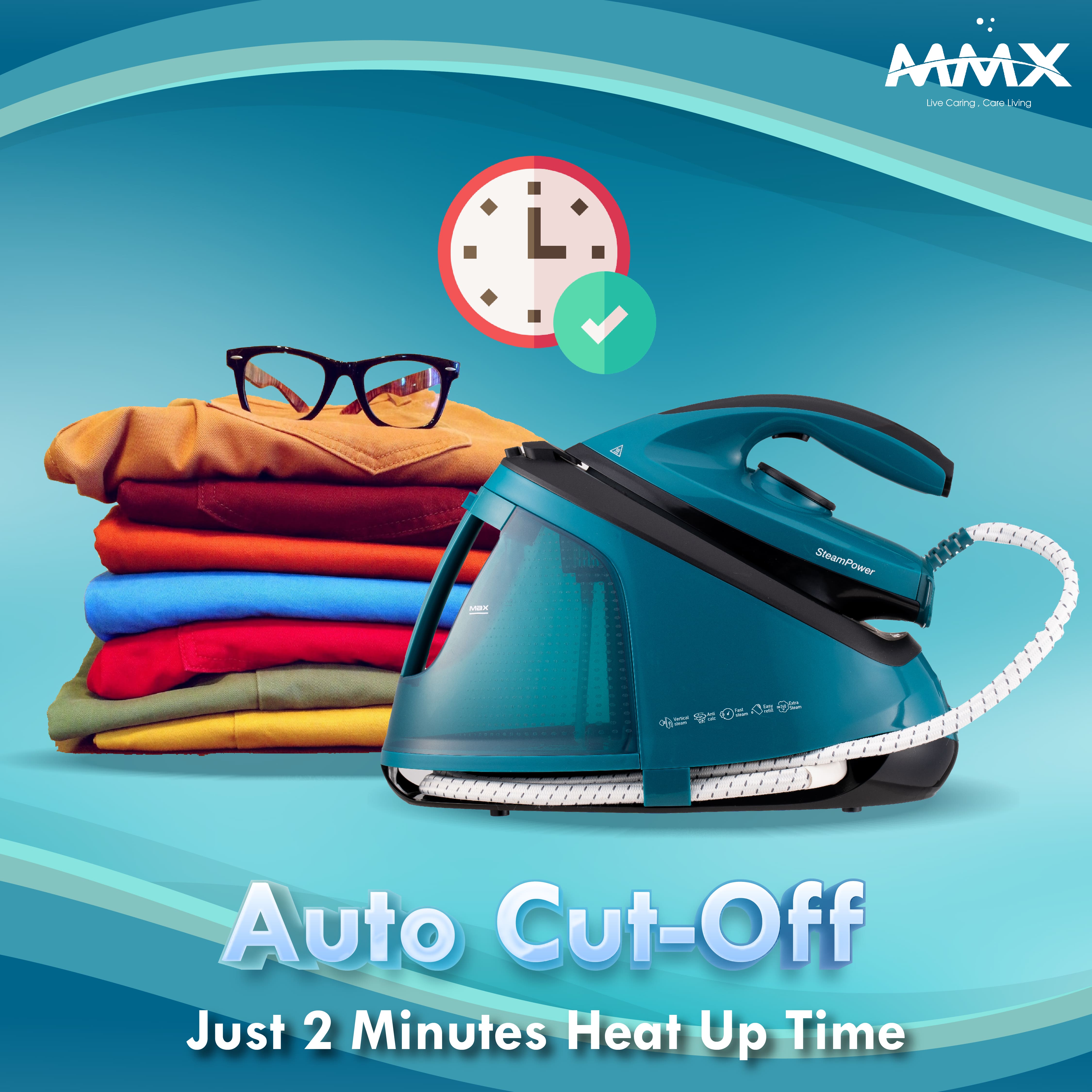 [TANGKI AIR BESAR | EXTRA POWER STEAM] MMX Auto Cut Off 6Bar SteamPro ...