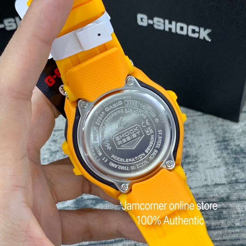 100% ORIGINAL CASIO G-SHOCK GBD-300-1/GBD-300-7/GBD-300-9 G-SQUAD WATCH | Shopee Malaysia