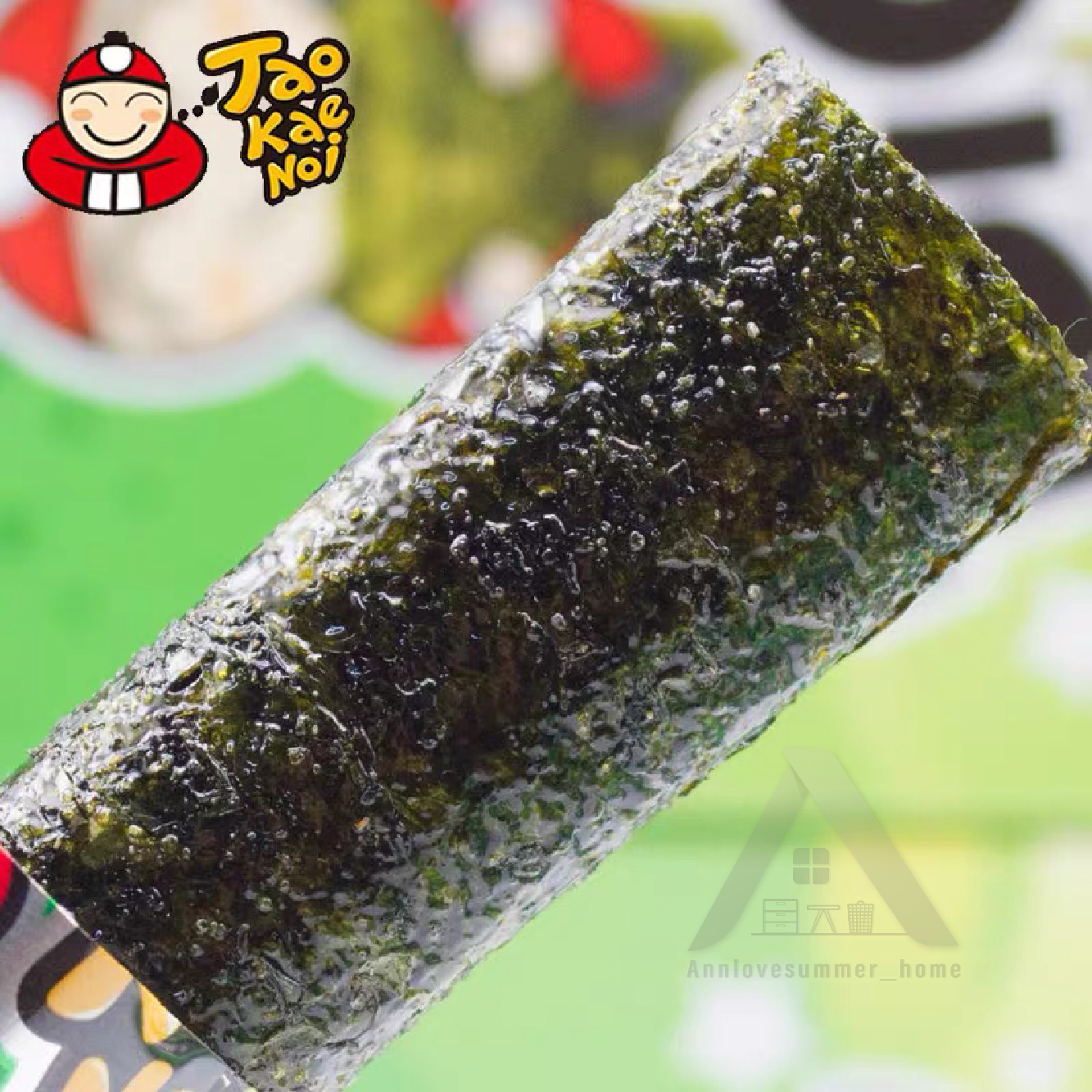 【𝗔𝗦𝗛】 [CRISPY Savory Seaweed] TAO KAE NOI Grilled Seaweed Roll Big Roll ...