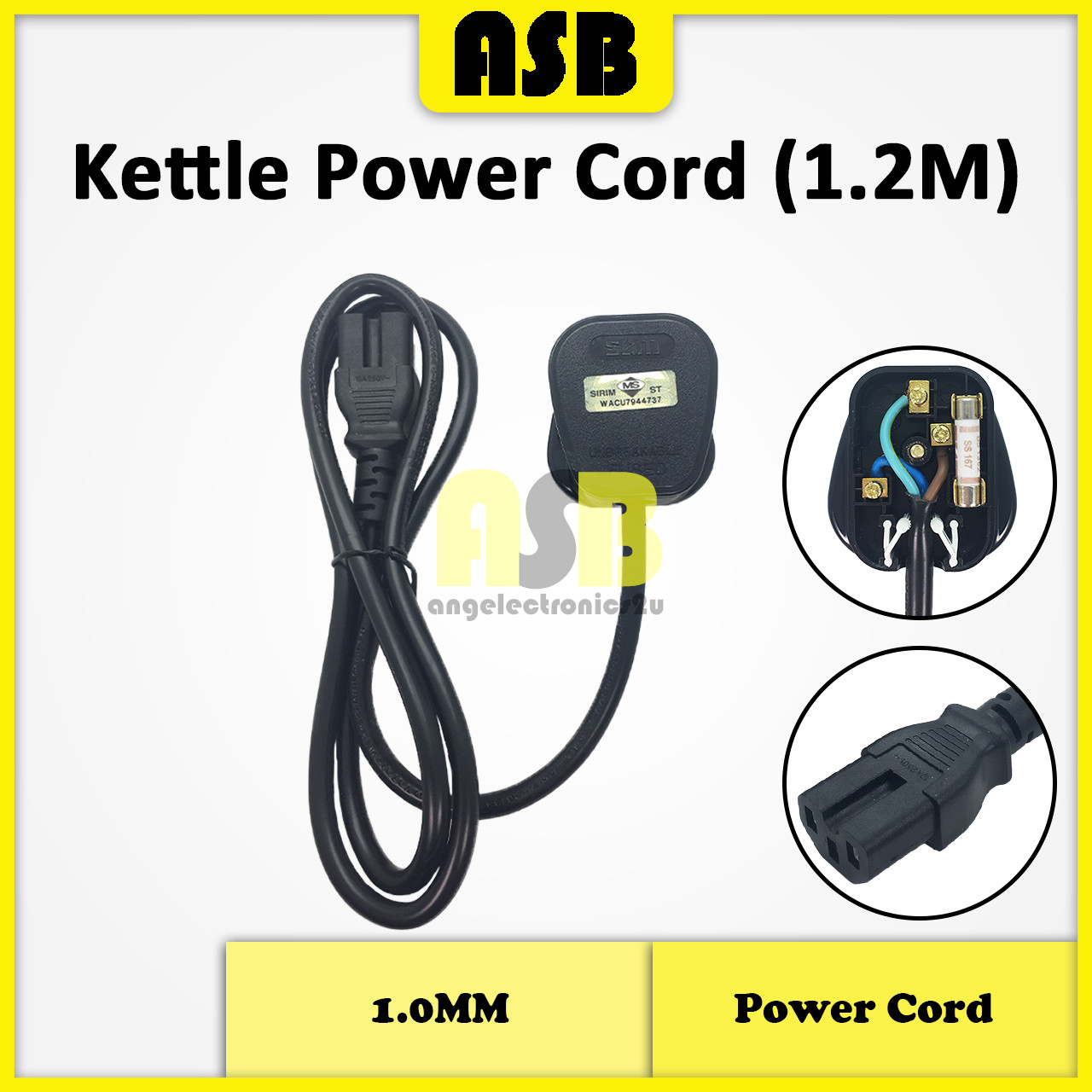 (1pc) UK Type C19 Female Socket / C20 Male Plug / C20 To C19 Socket ...
