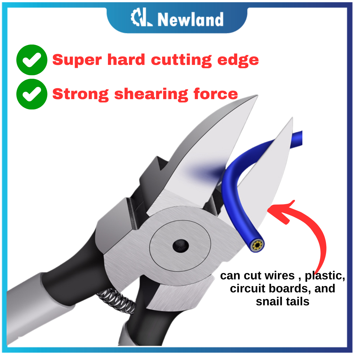 Cutting Plier / Cutter Plier Heavy Duty / Player Cutter - 6 inch ...