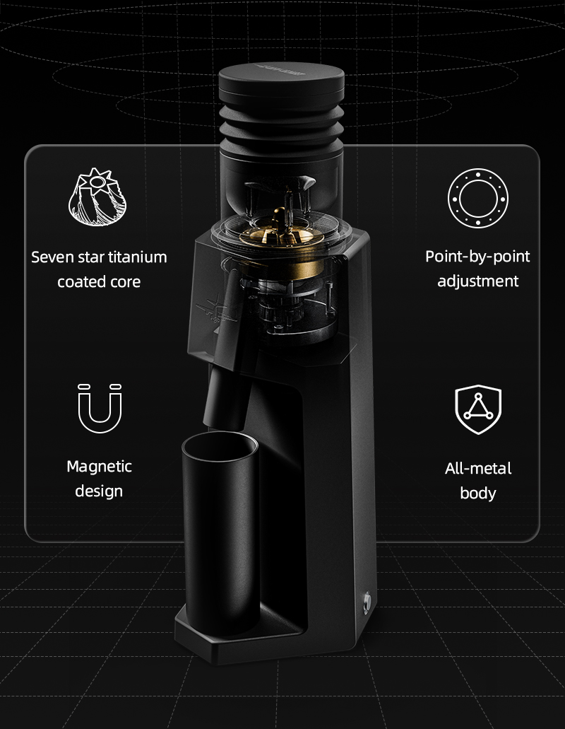 MHW-3BOMBER Sniper Electric Coffee Grinder, Black | Shopee Malaysia