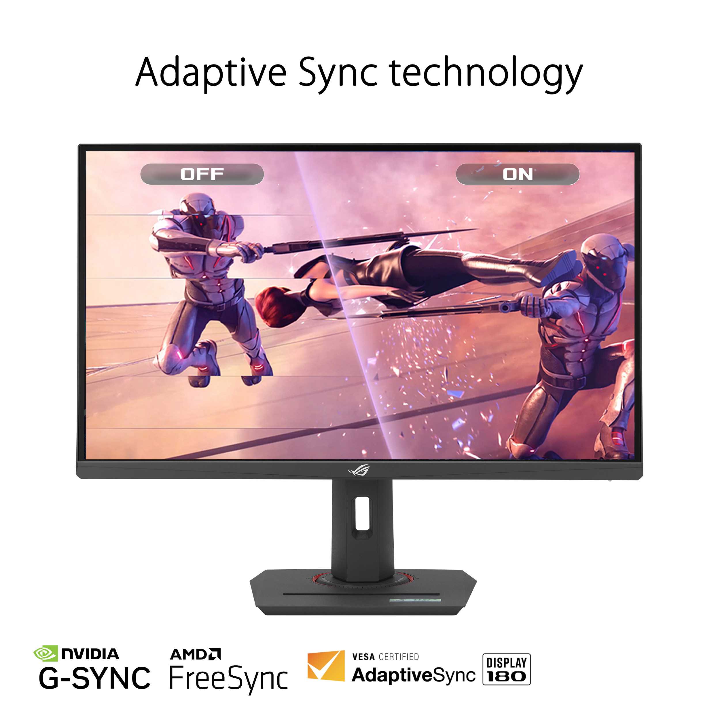 ASUS ROG Gaming Monitor 27" XG27ACS 2K QHD Fast IPS 180Hz HDR400 GSync ...