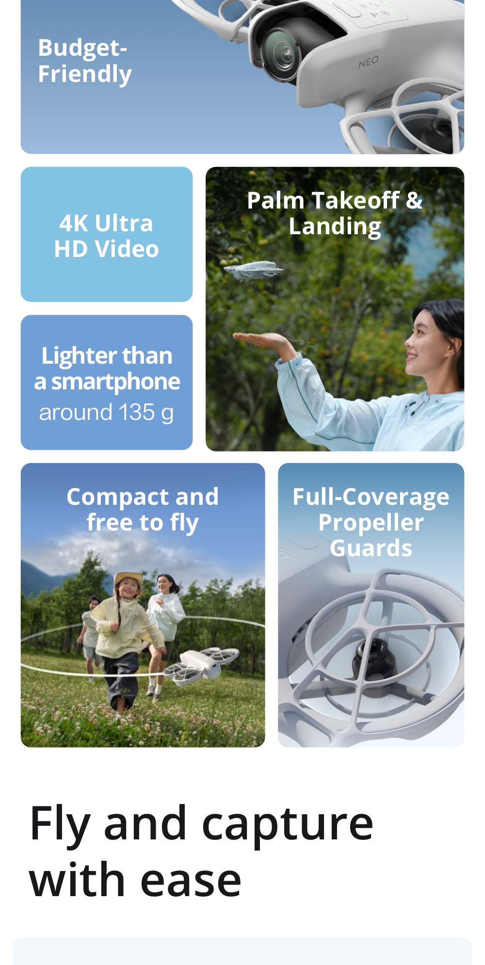 [NEW LAUNCH] DJI Neo - A Palm - Sized Drones for Vlogs | Shopee Malaysia