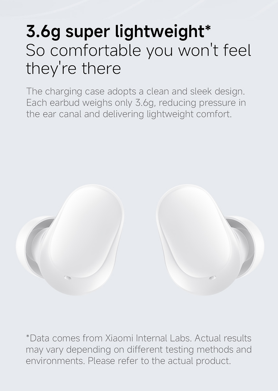 Redmi Buds 6 Play 10mm dynamic driver/up to 36h battery life*/AI noise ...