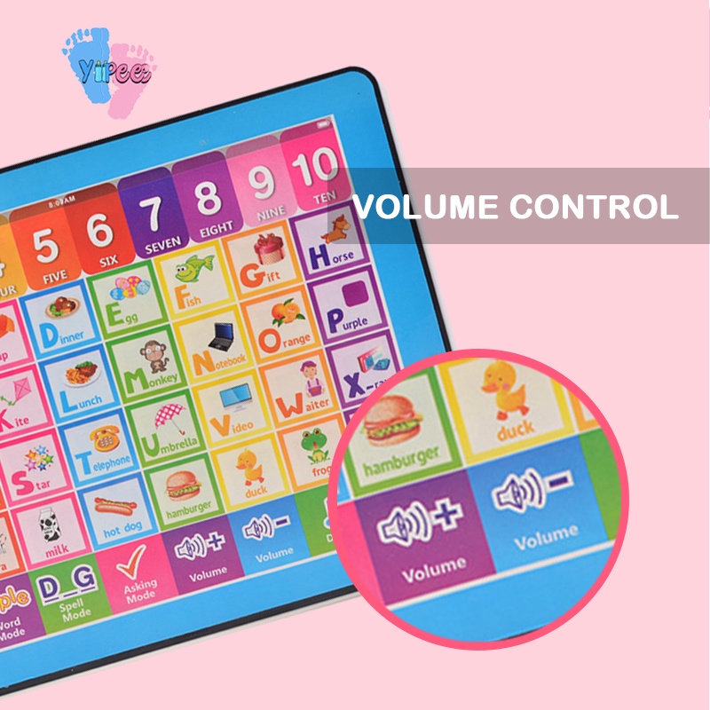 Y-pad English early learning tablet ypad mini tablet pendidikan awal ...