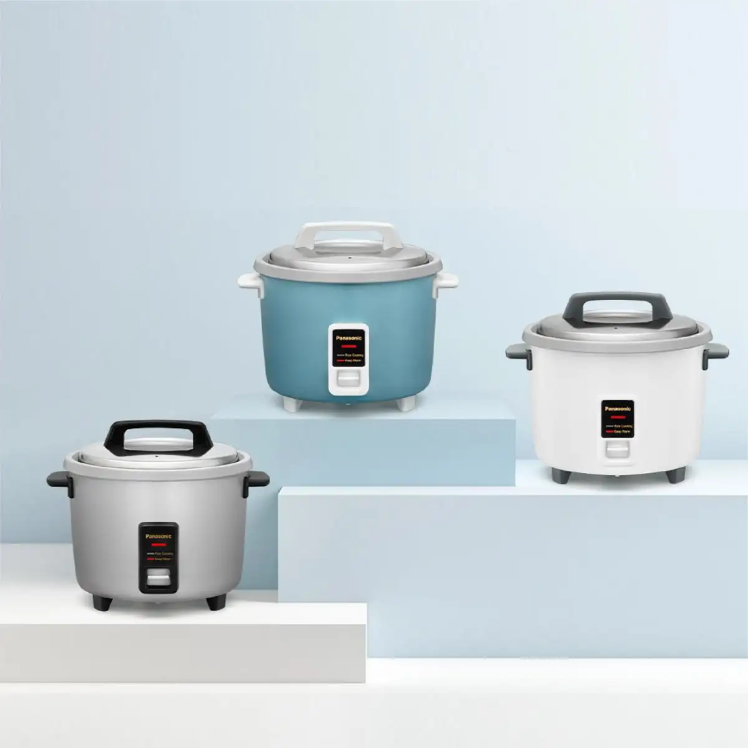 Panasonic Conventional Rice Cooker - Silver (1.8L) SR-Y18GLSKN | Shopee ...