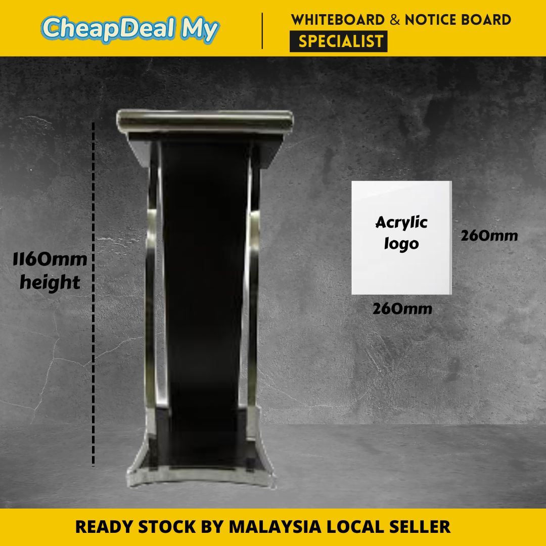 CheapDealMy Modern Rostrum with or without Acrylic Logo school office ...